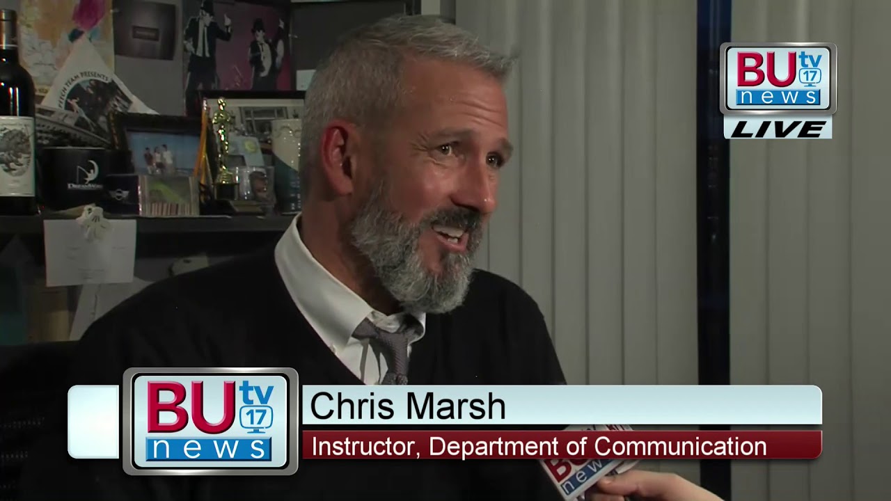 LIVE: with Dr. Chris Marsh of the Department of Communication – BUTV News
