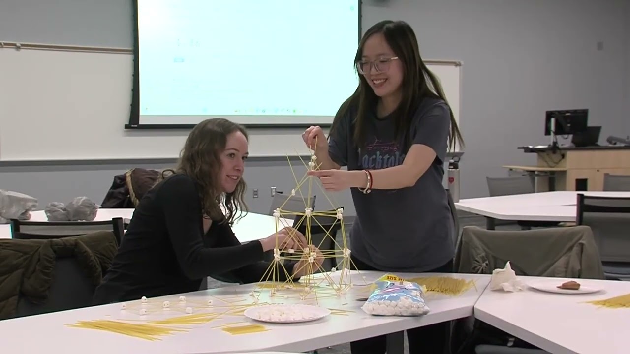 Alpha Pi Mu: Spaghetti Engineering – BUTV News
